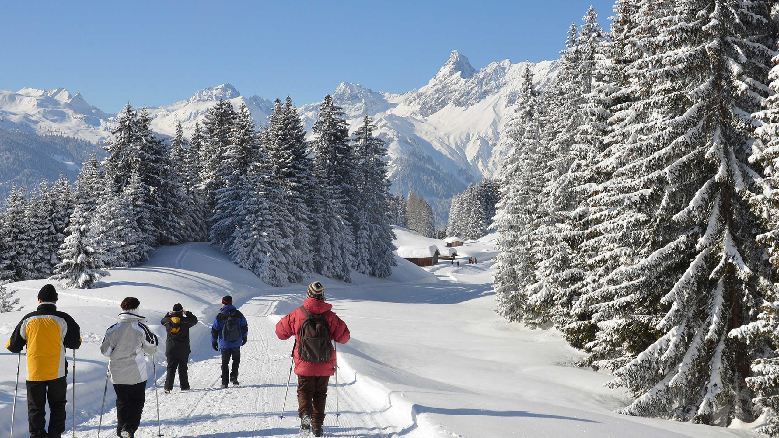 Die schönsten Winterwanderwege im Montafon